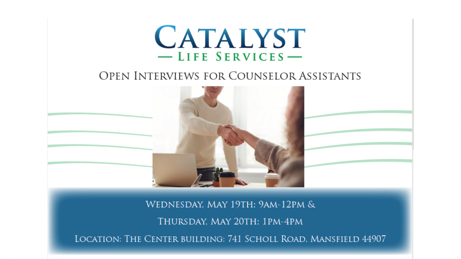 May News - Catalyst Life Services